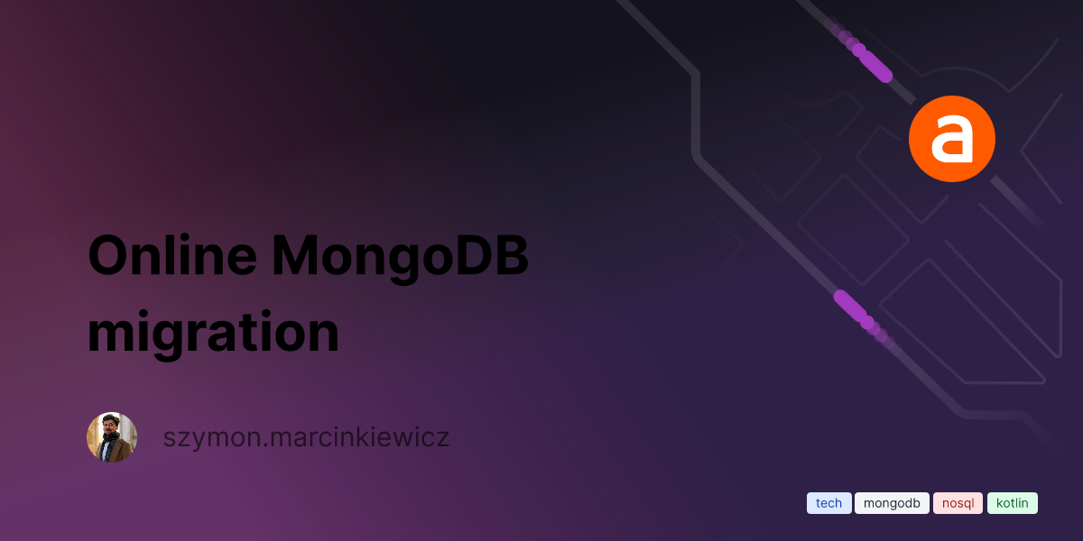Online Mongodb Migration Blogallegrotech